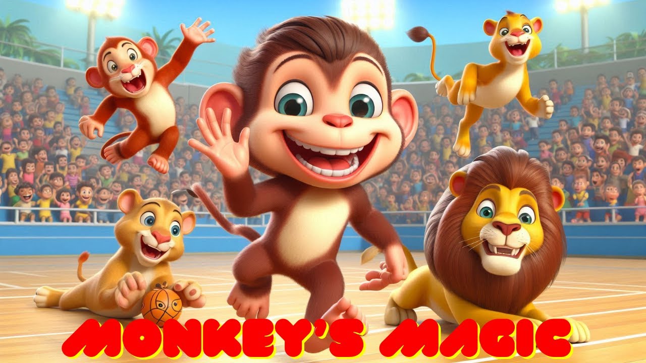 Monkey's Magic || बंदर का जादू || Kids Educational Story || Kids ...