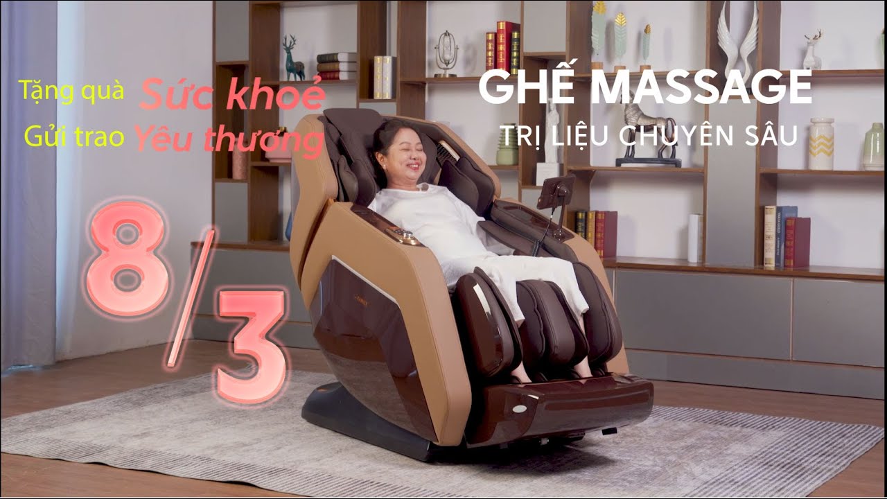 GHẾ MASSAGE FC699 - Trao quà tặng gửi yêu thương - YouTube