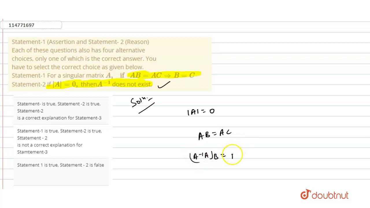 Statement-1 (Assertion and Statement- 2 (Reason) Each of these ...