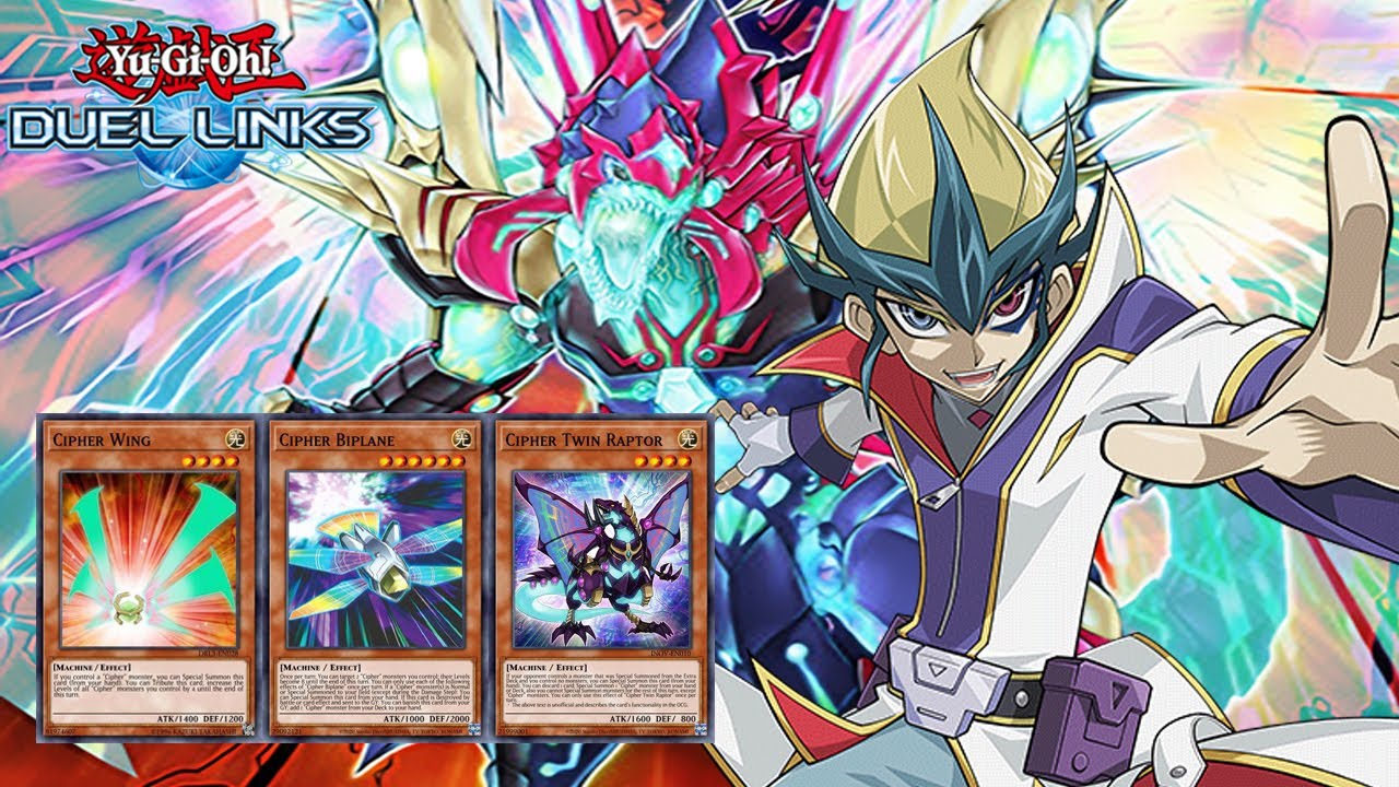 Yu-Gi-Oh Duel Links Cipher Deck ข้อดีDeckนี้คือหล่อเท่กว่าPhoton555 - YouTube