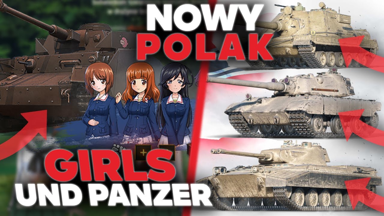 JAPONIA W WOT - CZYLI CZOŁGI z Girls Und Panzer JAK SIĘ SPISUJĄ? - YouTube
