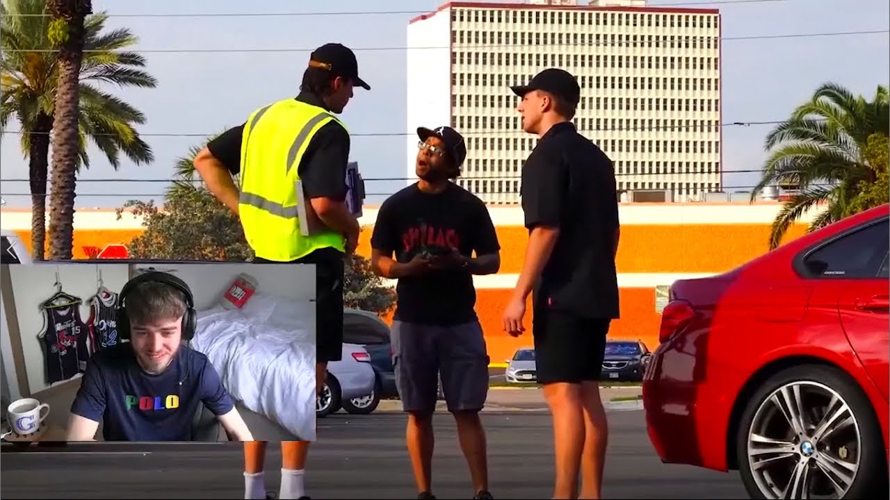Towing Peoples Cars Prank Loonies Reaction - YouTube