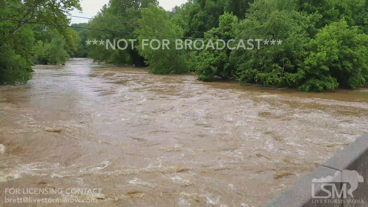 05-19-18 Mecklenburg, VA Meherrin River Major Flooding - YouTube