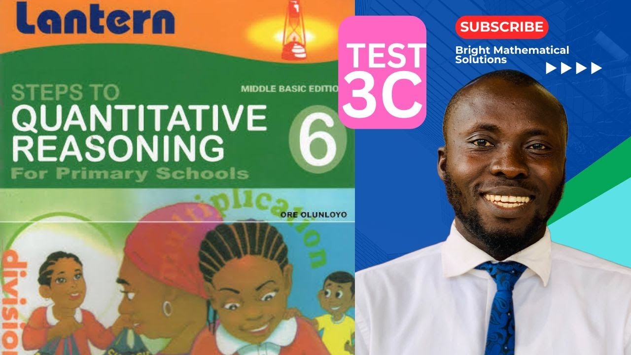 Test 3C Quantitative Reasoning - YouTube