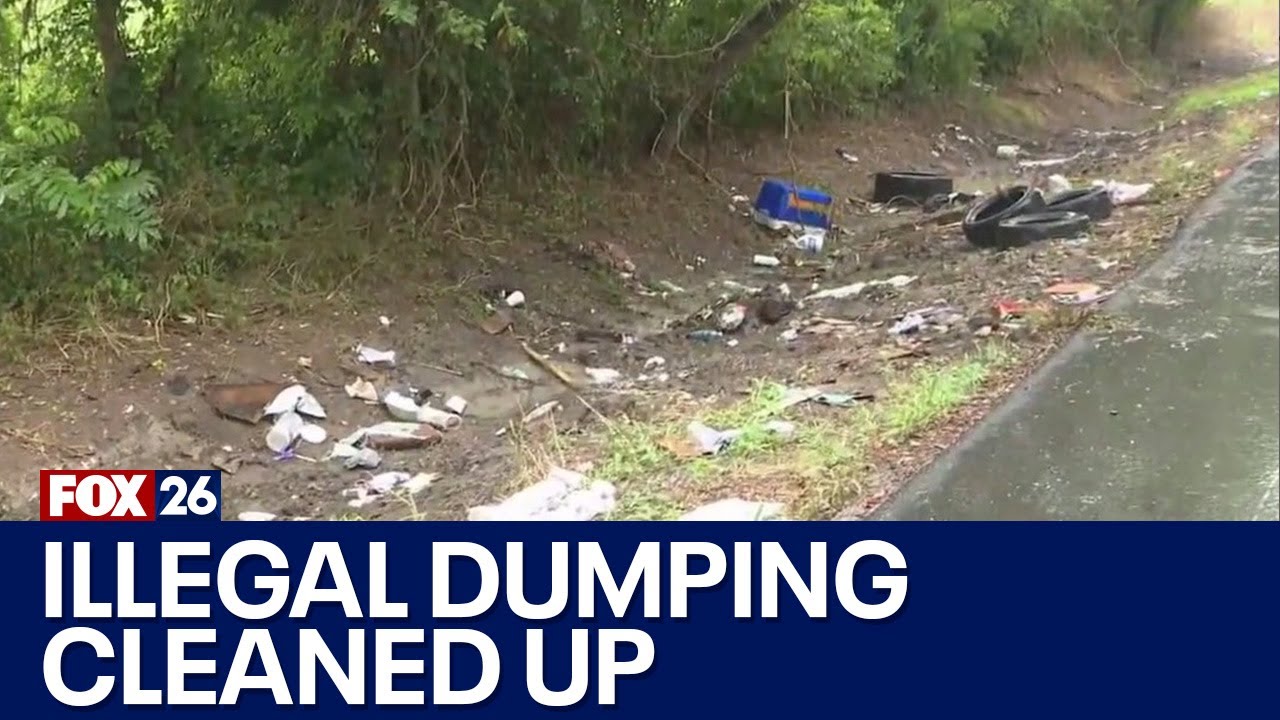 Sunnyside illegal dumping site cleaned up after FOX 26 report ...
