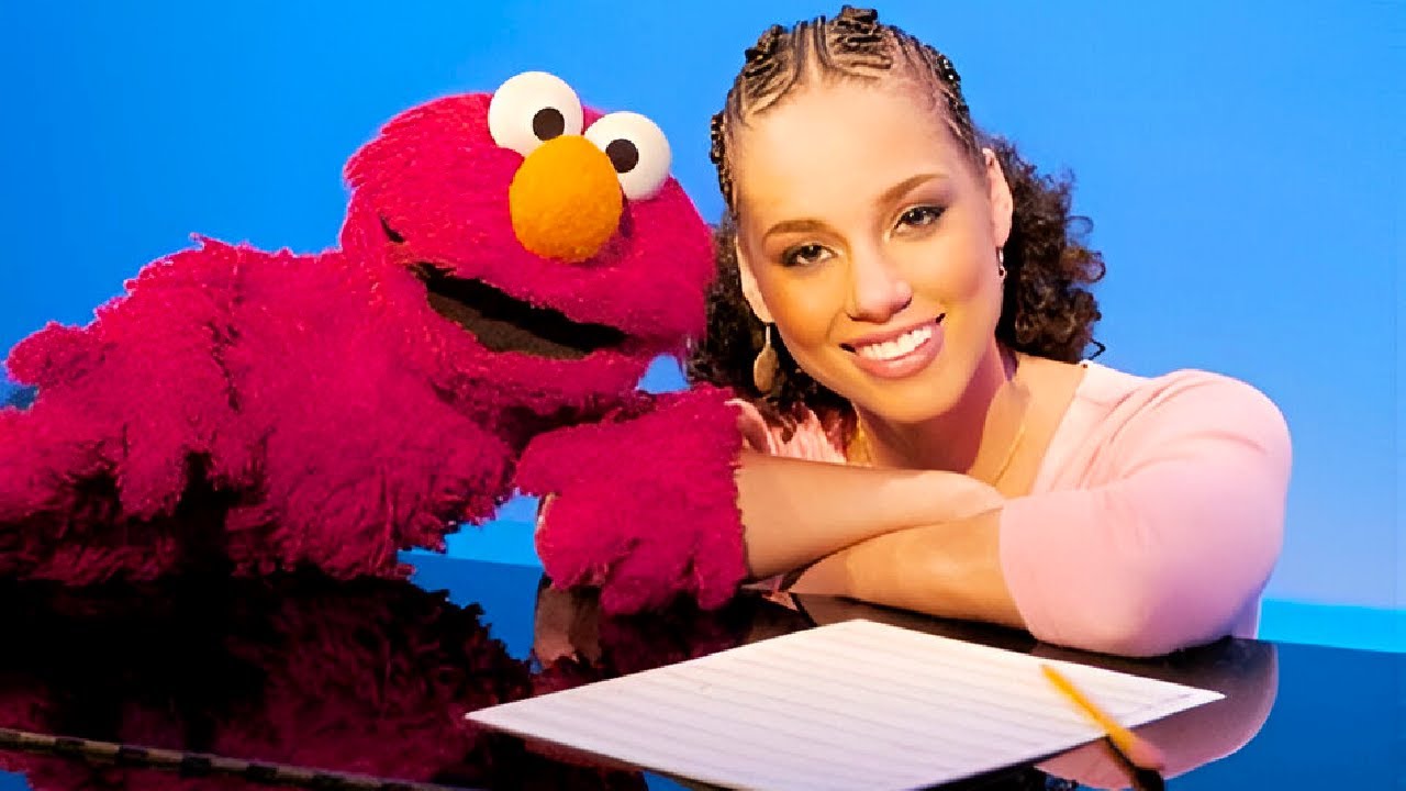 🎶 Alicia Keys - Fallin' (Dancin') 🎶 Sesame Street Stars - Celebrity ...