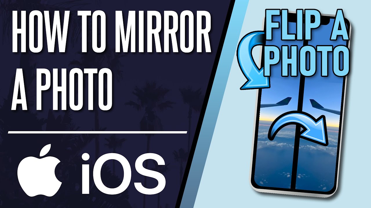 How to Flip/Reverse Photos on iPhone or iPad (iOS) - YouTube