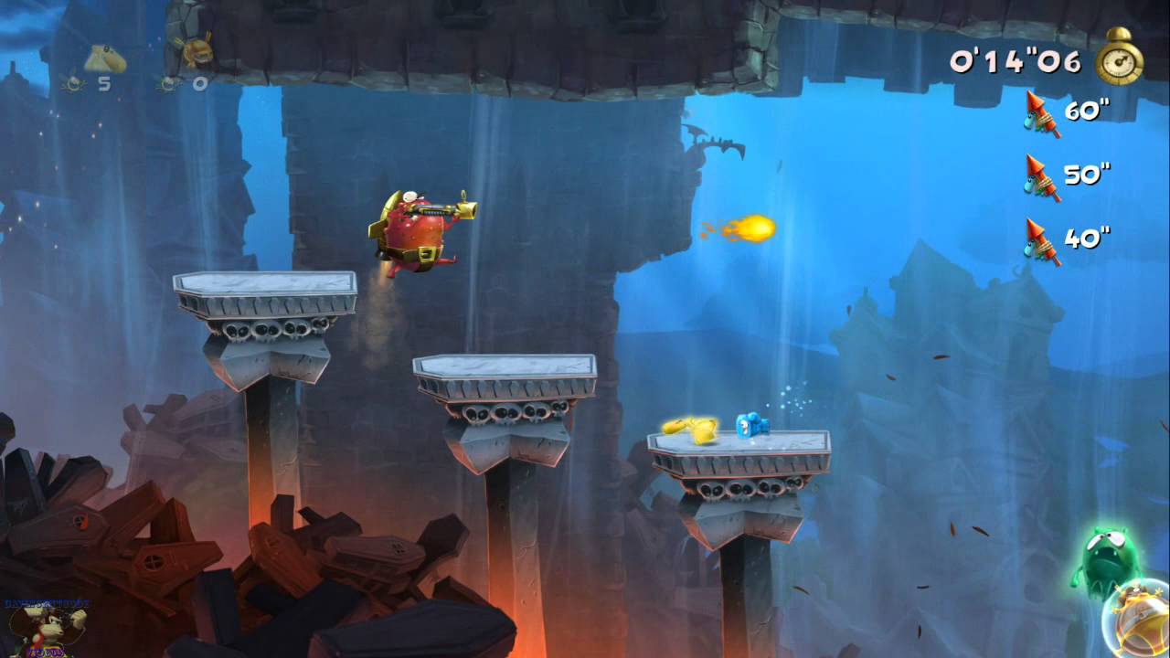 Rayman Legends - How to Shoot Your Dragon - Invaded - 21,88 [World ...