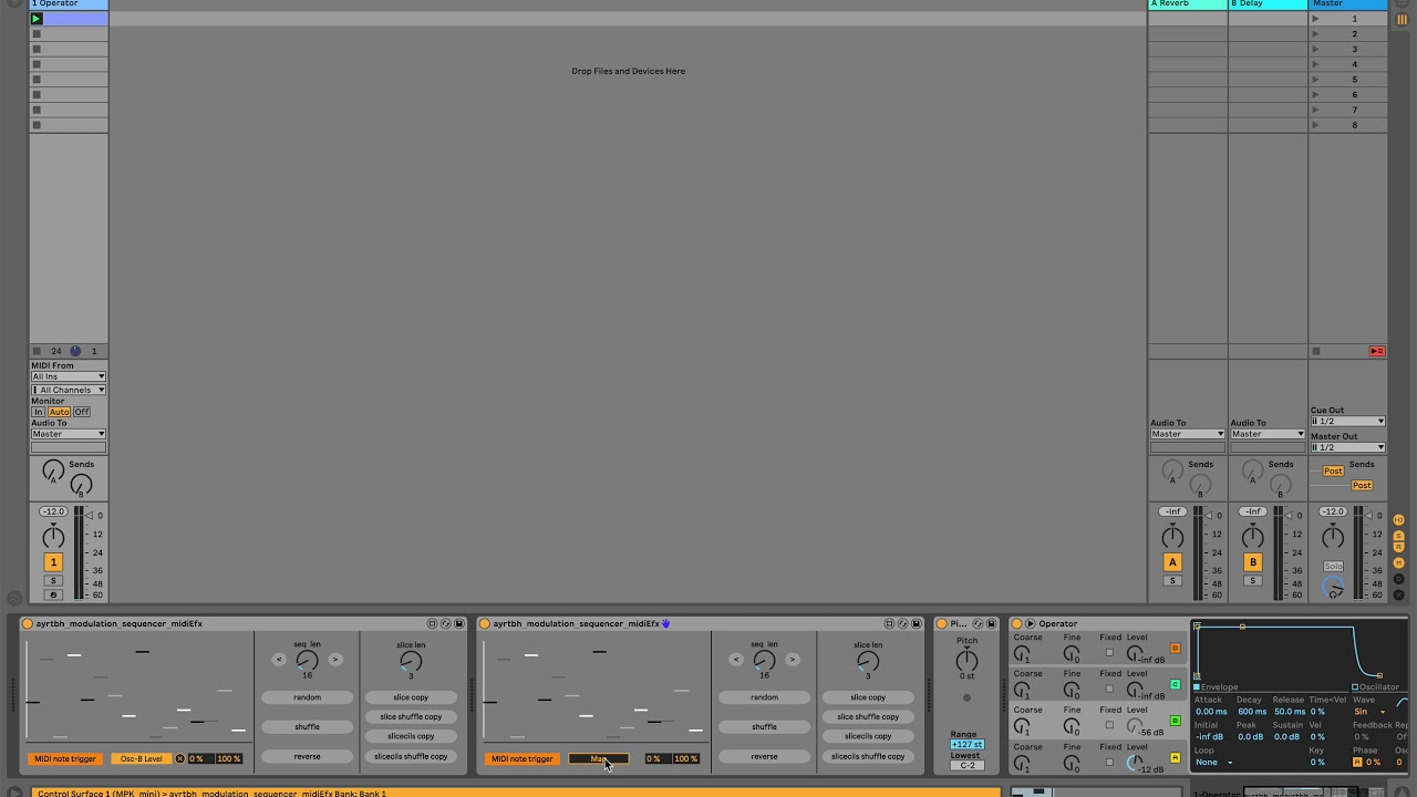 MODULATION SEQUENCER demo - YouTube