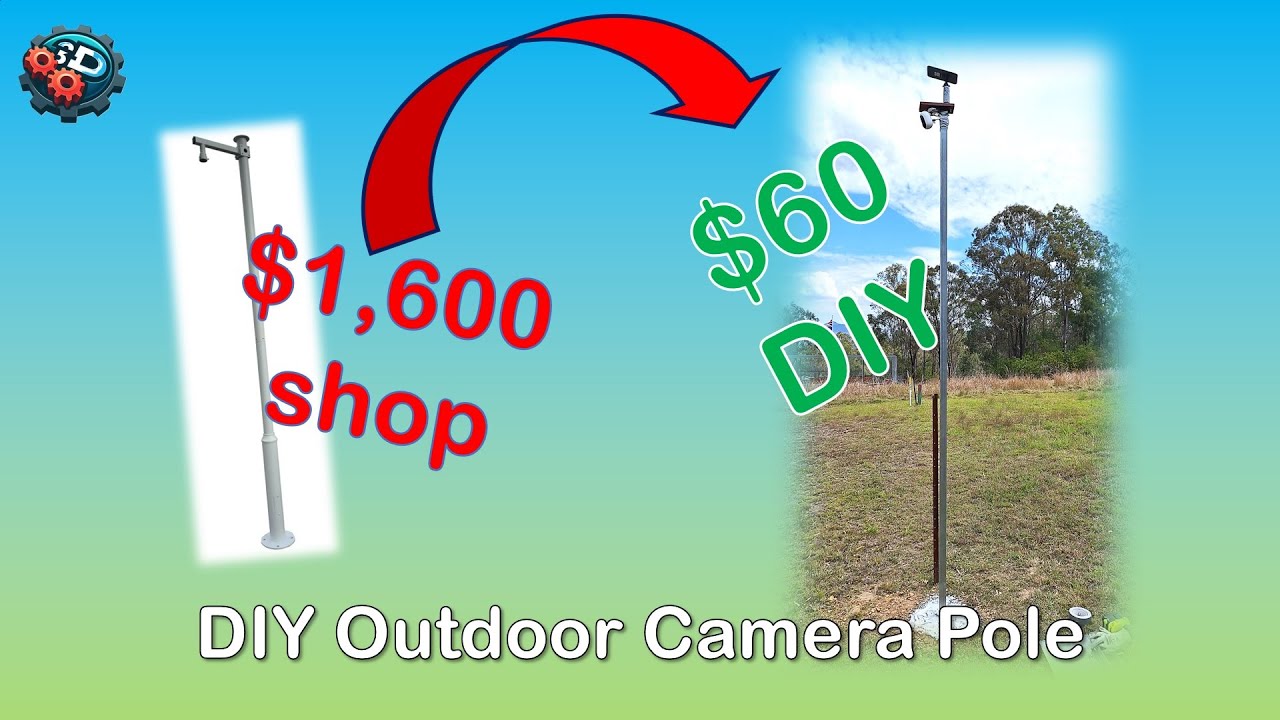 Security Camera Pole - YouTube