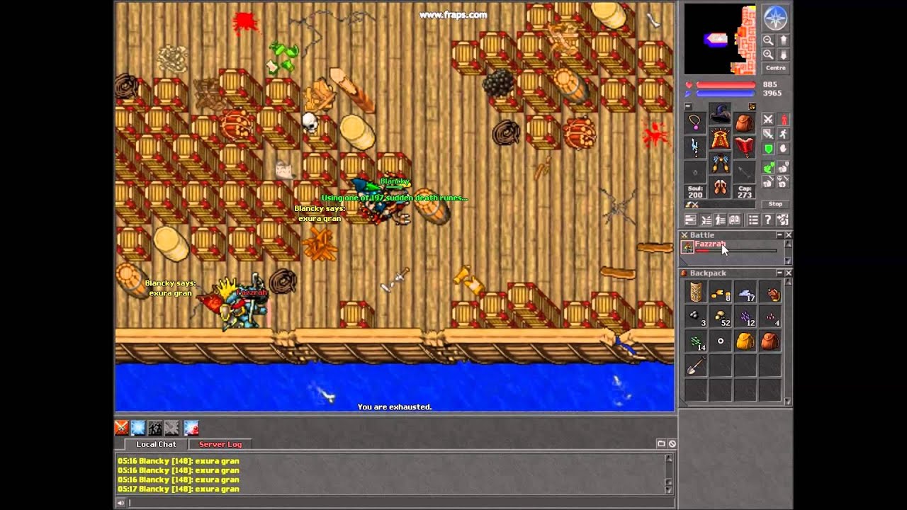 Tibia - Fazzrah Boss - YouTube