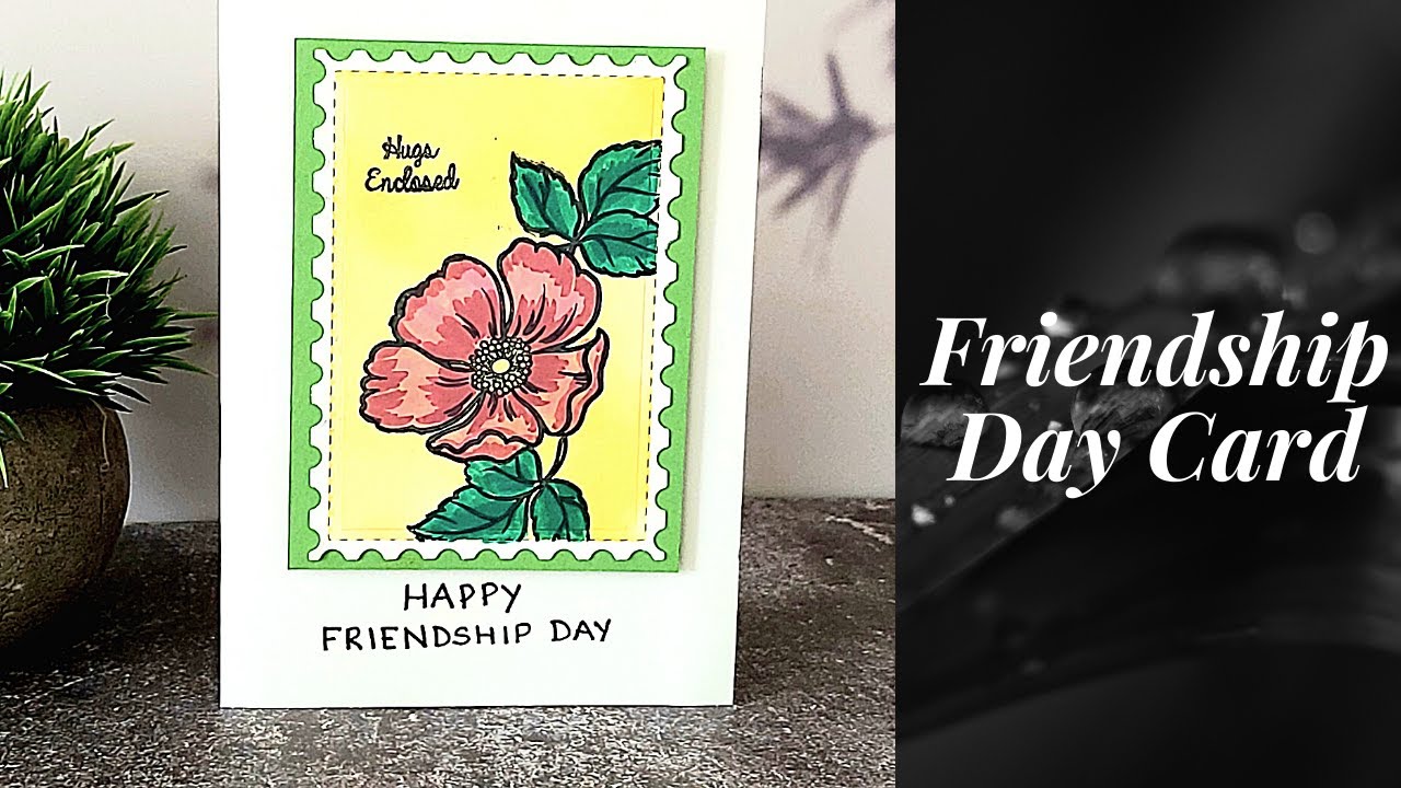 Friendship Day Card | How to make Friendship Day Card | Friendship Day ...