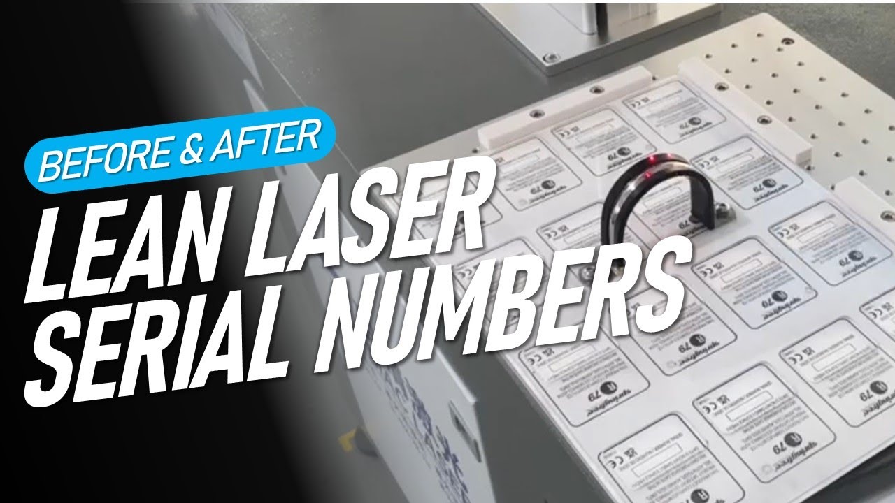 Laser Engraving Labels: Lean Solution - YouTube