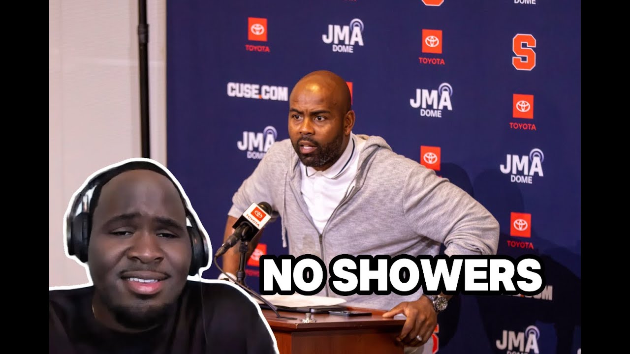 A Syracuse Coach REFUSES To Take Showers?! - YouTube