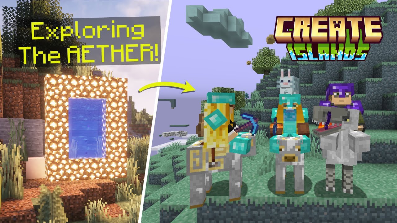 Into The AETHER | Create: Islands Ep. 3 [PPX] - YouTube