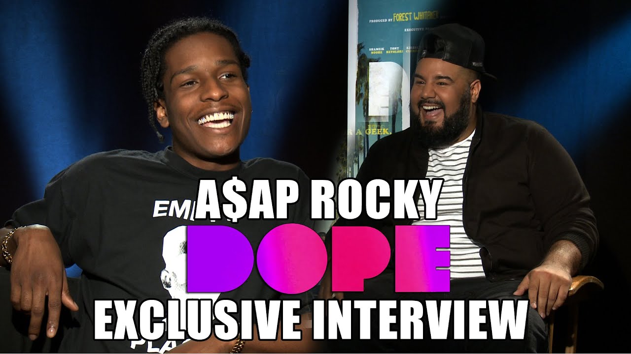 ASAP Rocky talks DOPE *Exclusive* |Chuey Martinez| - YouTube