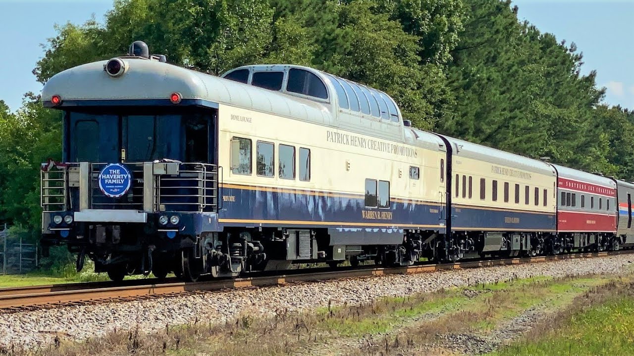 Three Private Cars on Amtrak 89 - YouTube