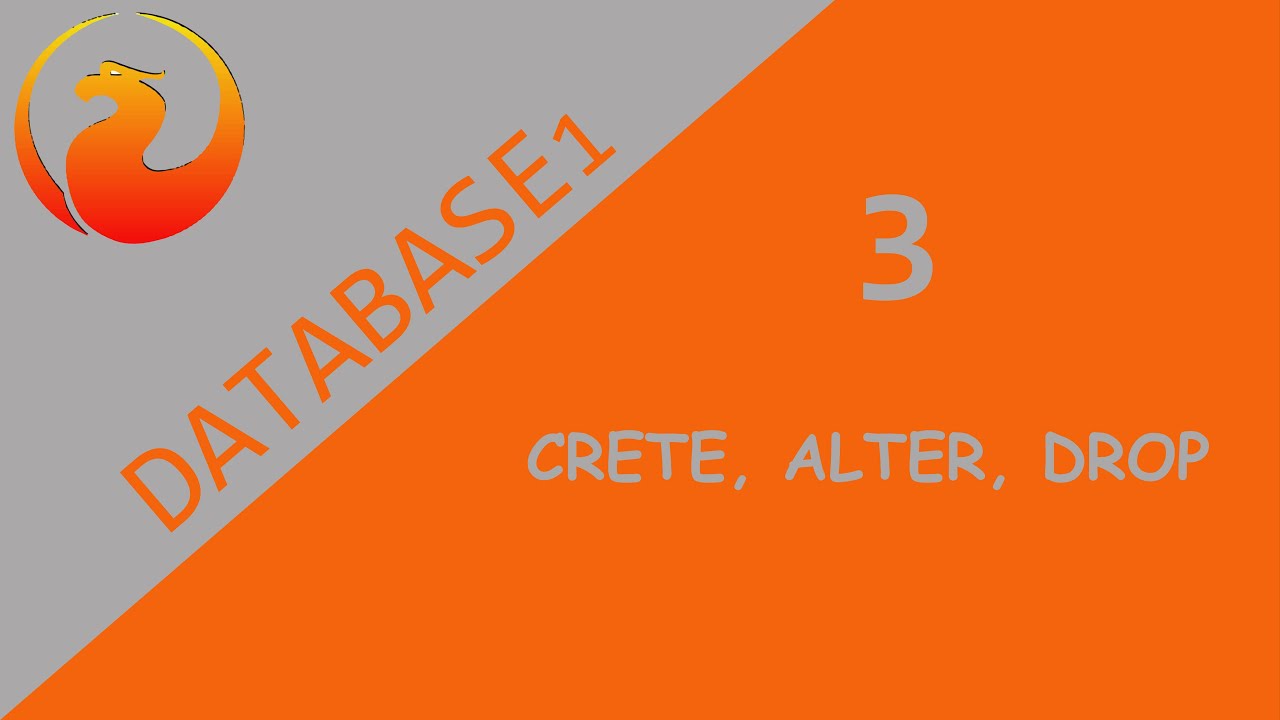 3 Firebird Create Alter Drop Youtube