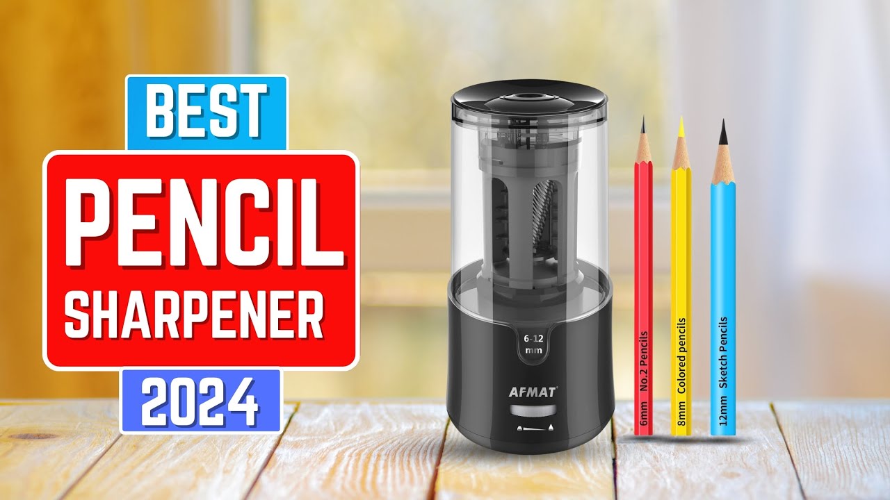 The 5 Best Pencil Sharpeners | Best Pencil Sharpener Review 2024 - YouTube