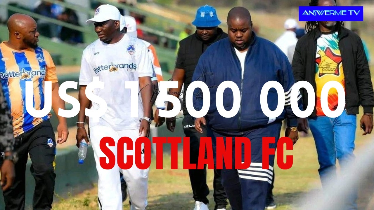 Sakunda Unveil US$1500 000 Sponsorship to Scottland FC - YouTube