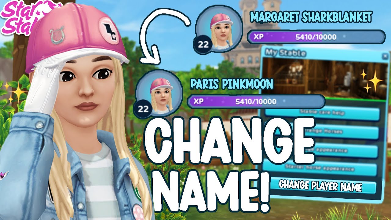 CHANGE YOUR PLAYER NAME!! STAR STABLE UPDATE SPOILERS!! 😱 - YouTube