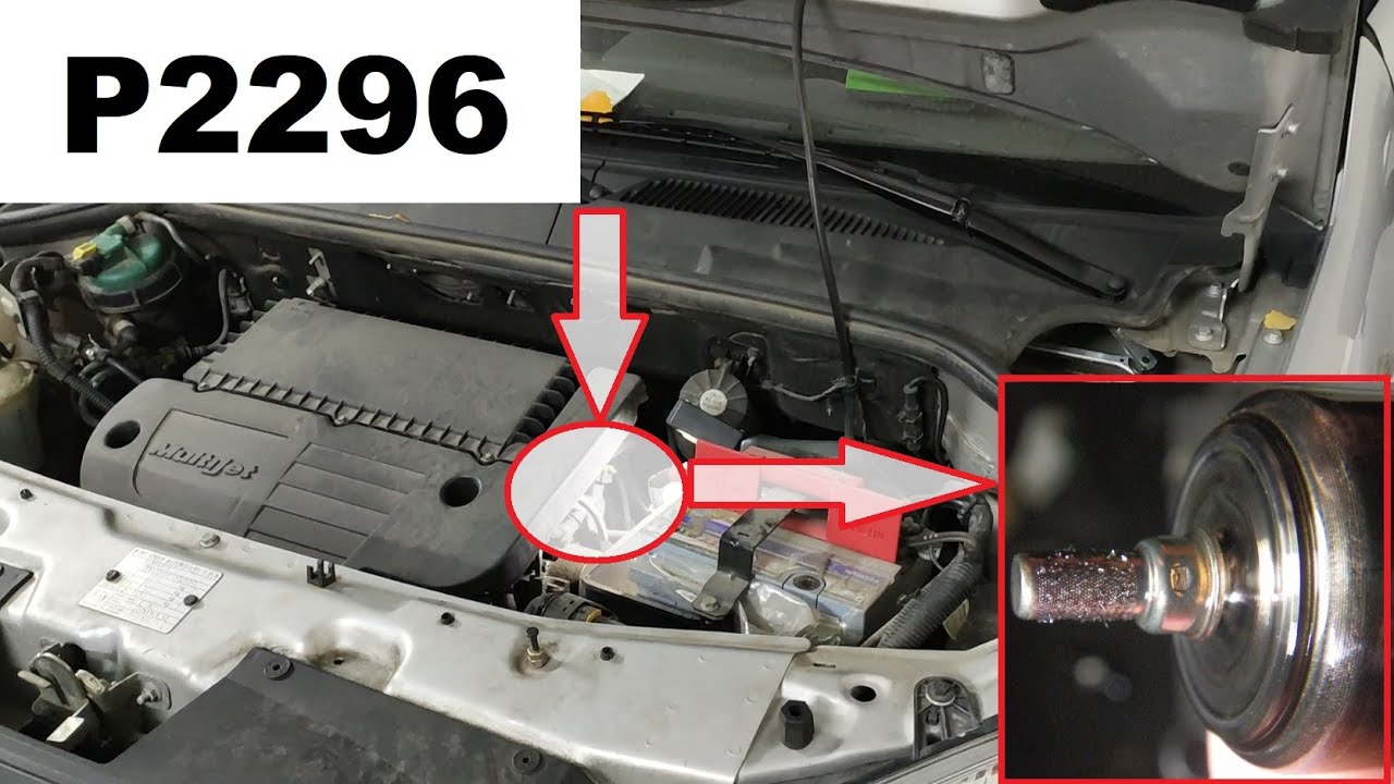 Fiat Doblo 1.3 Multijet P2296 повышенное давление в рампе. - YouTube