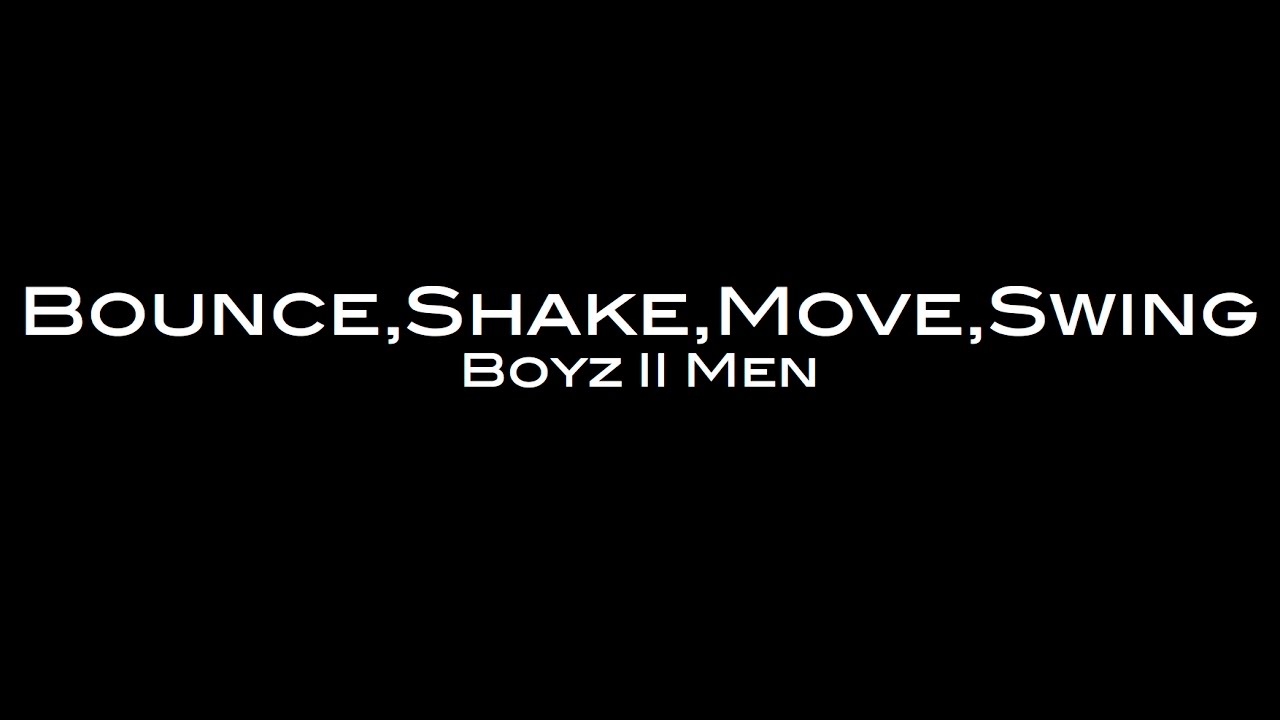 Bounce,Shake,Move,Swing -BoyzⅡMen- | Sis.MARI @DANCESTUDIOJUICY - YouTube
