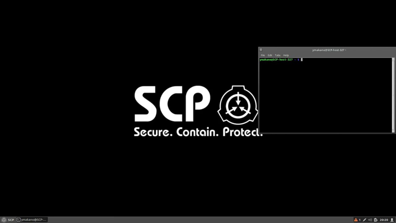 SCP Foundation internal operating system footage - YouTube