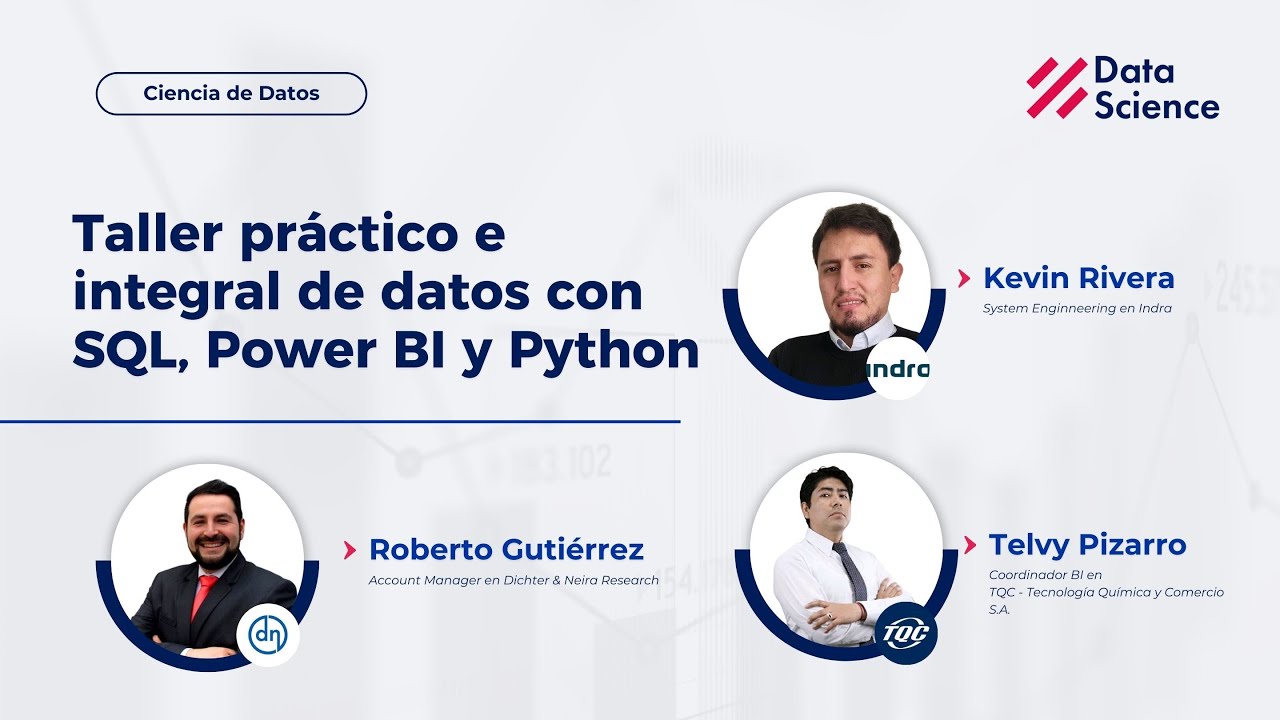 Taller práctico e integral de datos con SQL, Power BI y Python - YouTube