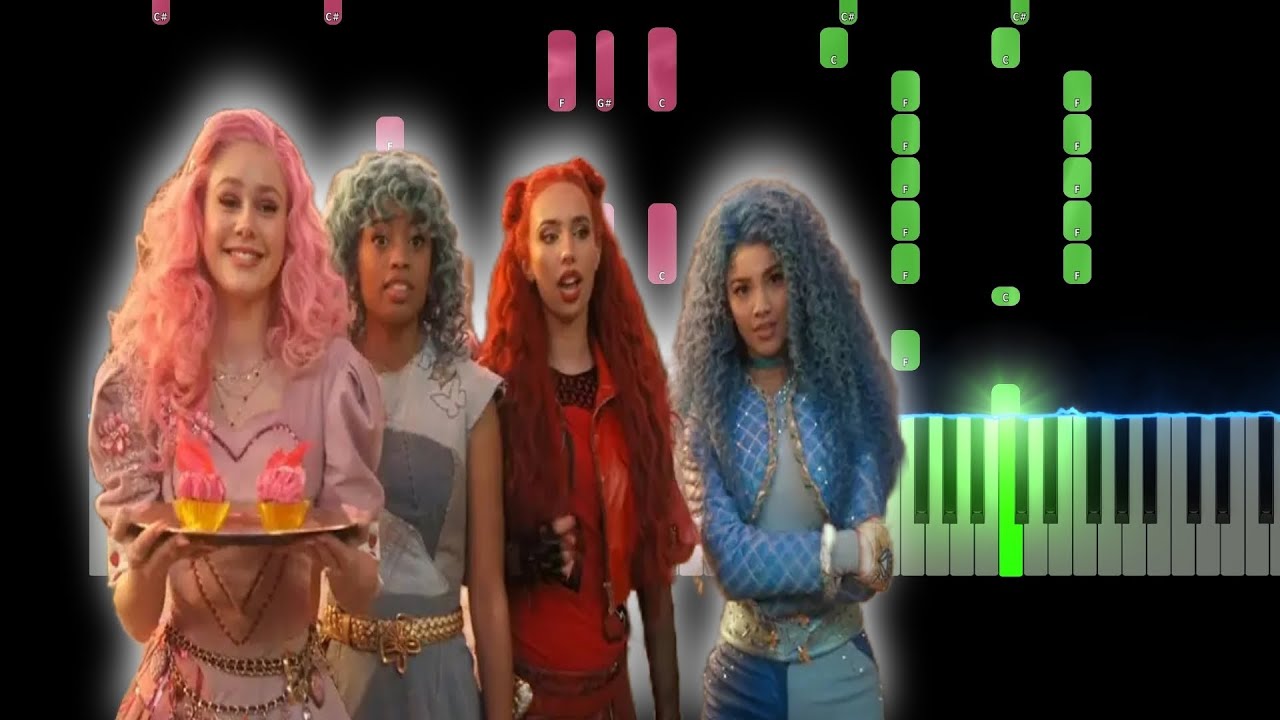 Descendants - Cast - Life Is Sweeter - Descendants: The Rise of Red ...