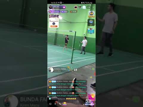 KOCAK !! JIRAYUT JADI COACH BADMINTON ,JULITIN HARI || LIVE BIGO 04.07.2021...