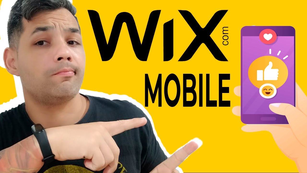 Aula 11- Criar Site Wix: Ajustando Site in Mobile (celular) - YouTube