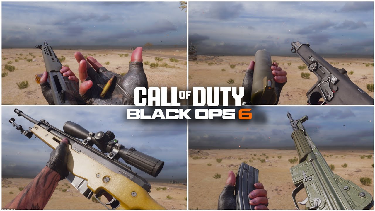 Black Ops 6 - All Weapons Reload Animations - YouTube