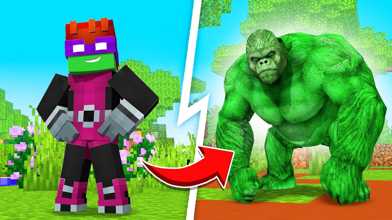 VIREI O MUTANO NO MINECRAFT!! *troca de forma* - Herois e Viloes - YouTube