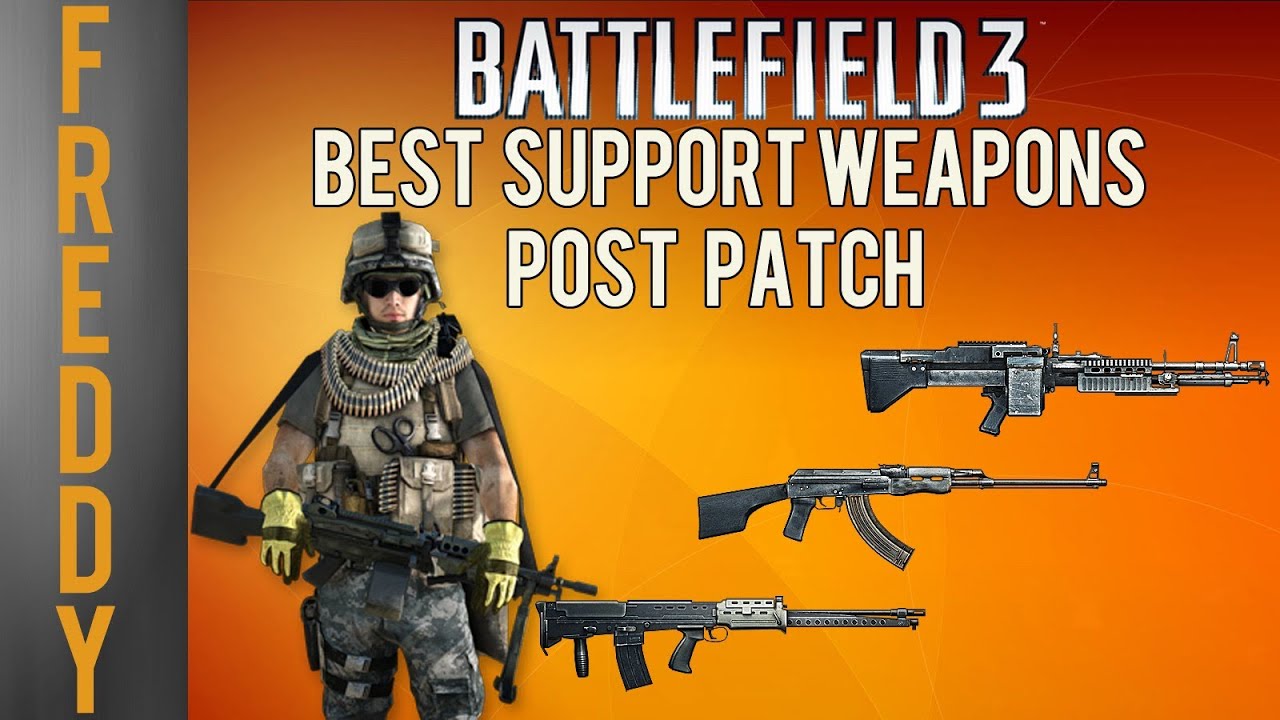 BF3 Best Weapons Post Patch (Support) - YouTube