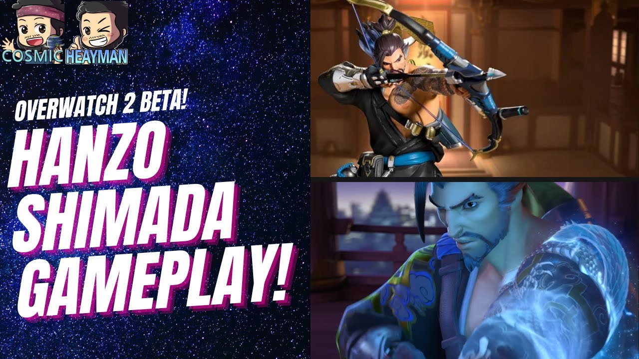 Hanzo NEW Design & Gameplay In Overwatch 2 Beta - YouTube