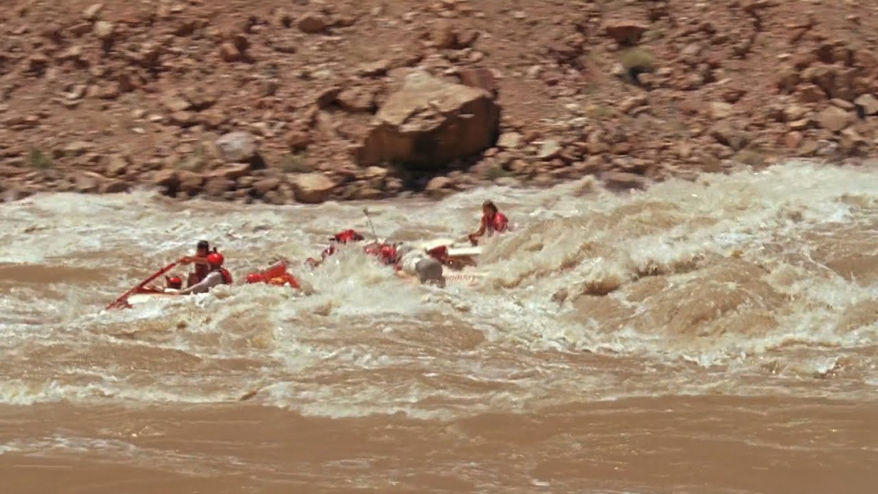 Cataract Canyon : Big Drops Rapids SUPER HIGH FLOW 68kcfs Holiday ...