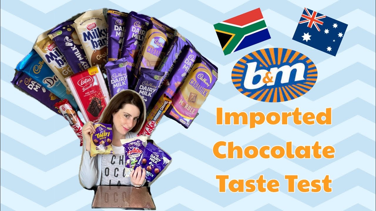 New B&M Chocolate | British Girl Trying Aussie & SA Chocolate | Taste ...