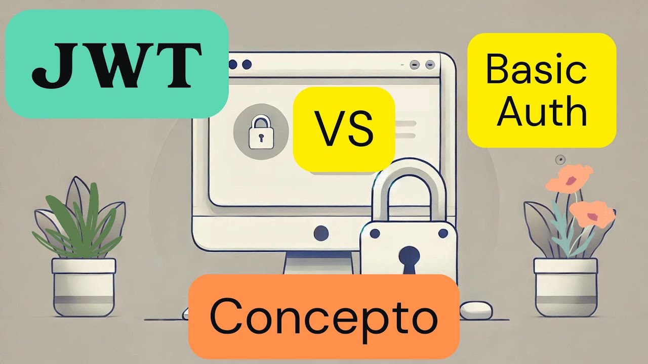 Diferencias entre JWT y basic auth - YouTube
