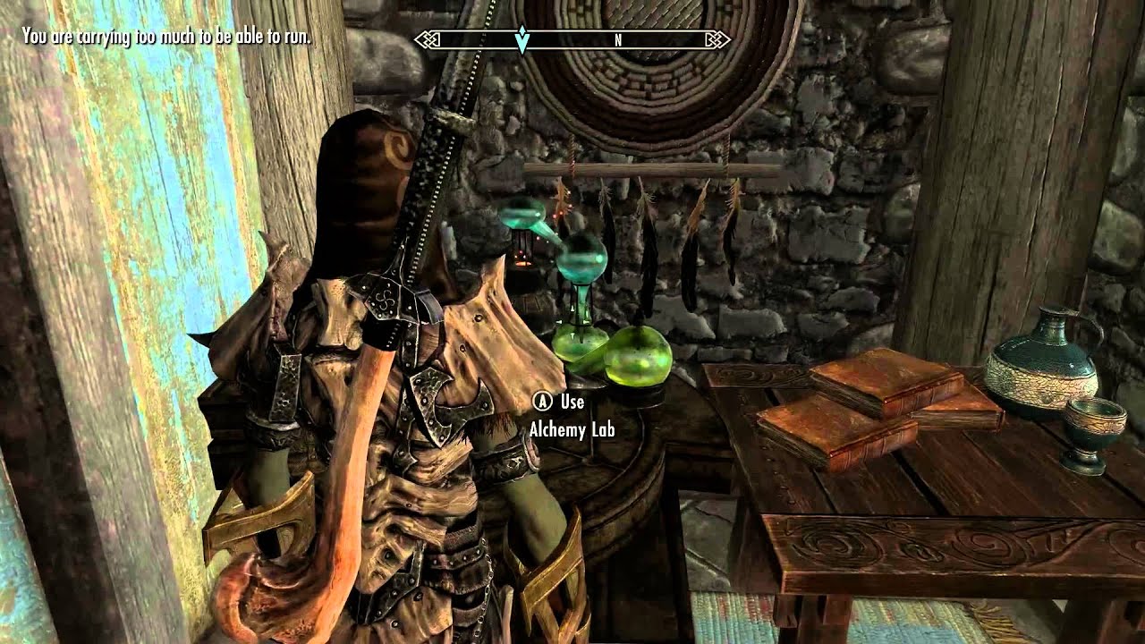 How to make super powerful potions - Skyrim - YouTube