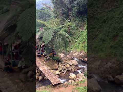 ngintip mandi di sungai cigorobog waterfall