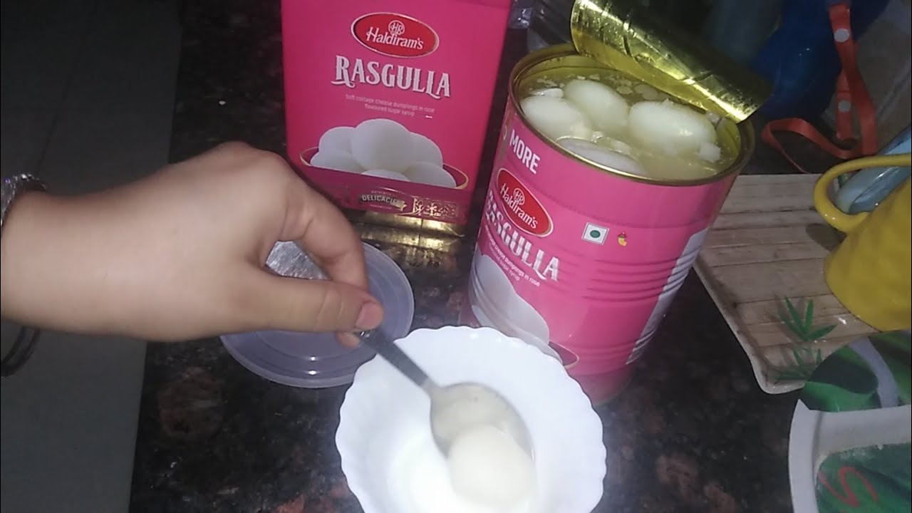 Haldiram Rasgulla Unboxing and Review. Offer onHaldiram Rasgulla 25 % ...