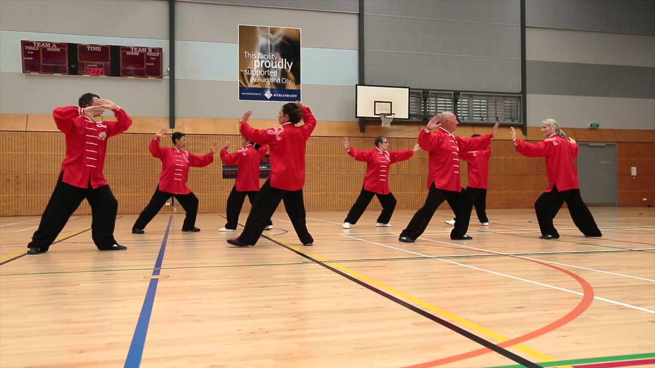 Tai Chi Group routine 2016 - YouTube