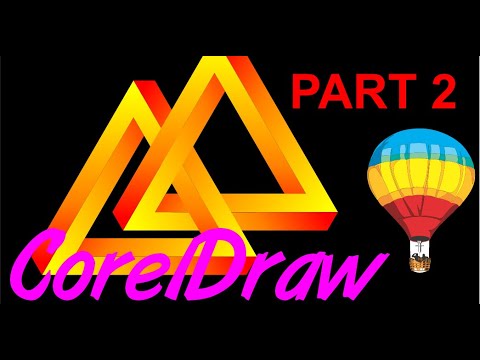 CorelDraw Tips & Tricks 3D Twisted Triangle Part 2 - YouTube