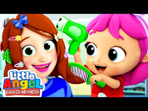 Selamat Datang di Salon Kecantikanku | Kartun Anak | Little Angel Bahasa Indonesia