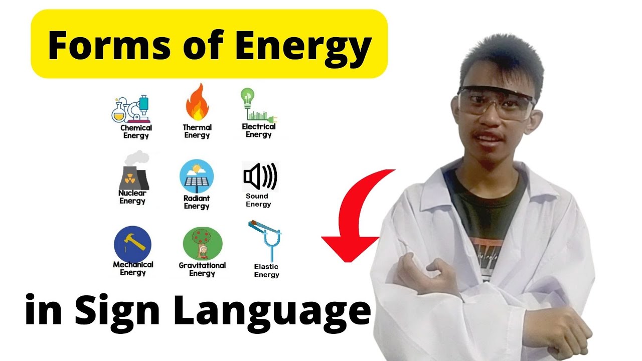 SCIENCE | SPED | FSL | Forms of ENERGY in Sign Language - YouTube