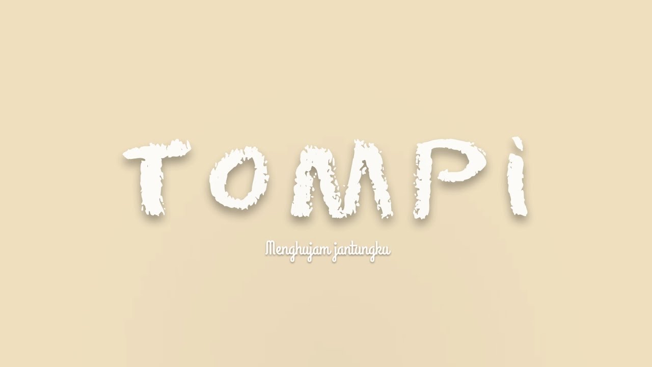 Tompi | Menghujam jantungku [Lirik] - YouTube