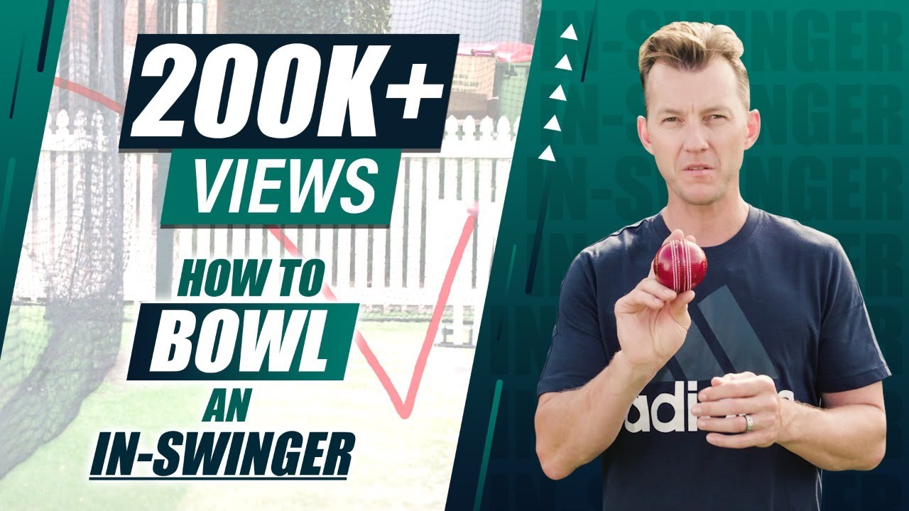 HOW TO BOWL AN INSWINGER I BRETT LEE TV I MASTERCLASS - YouTube