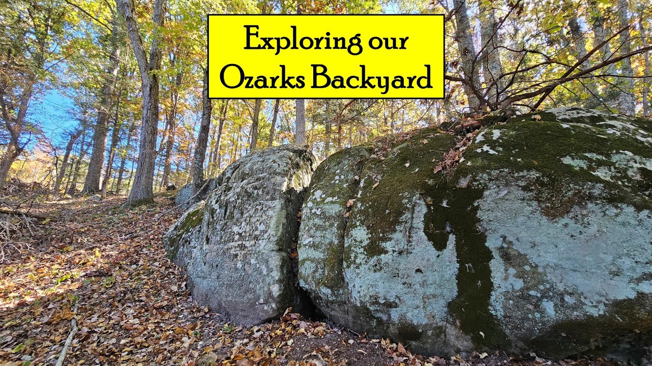 Exploring Our Missouri Ozarks Property with Sharon!! - YouTube