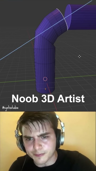 Noob vs Pro 3D Artist – The Evolution of 3D Skills! 🎨💎#blendertutorial #blender #blender3d # ...